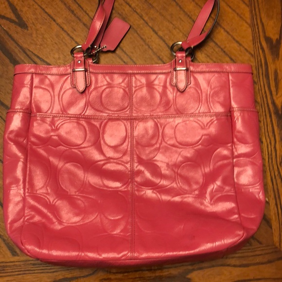 Coach | Bags | Hot Pink Coach Tote | Poshmark